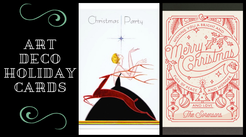 Art Deco Holiday Cards | The Deco Shop