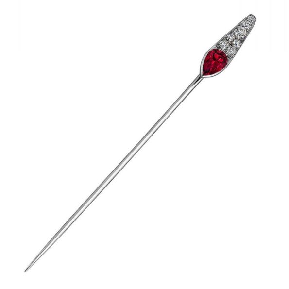 Ruby Art Deco Jewelry || July Birthstone