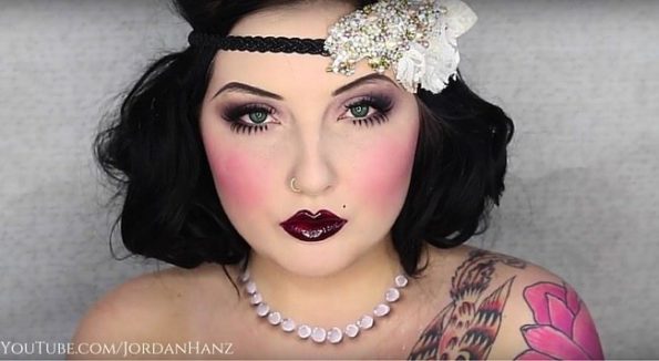 1920s Makeup | Vintage Flapper Makeup | Roaring 20s + Silent Film Style
