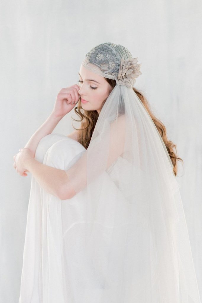 1920s Veil | Juliet Cap Veils | Vintage Veils | Deco Weddings
