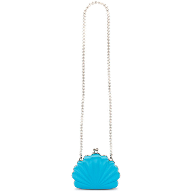 Turquoise Blue Shell Clutch | Balanciega | Deco Shop